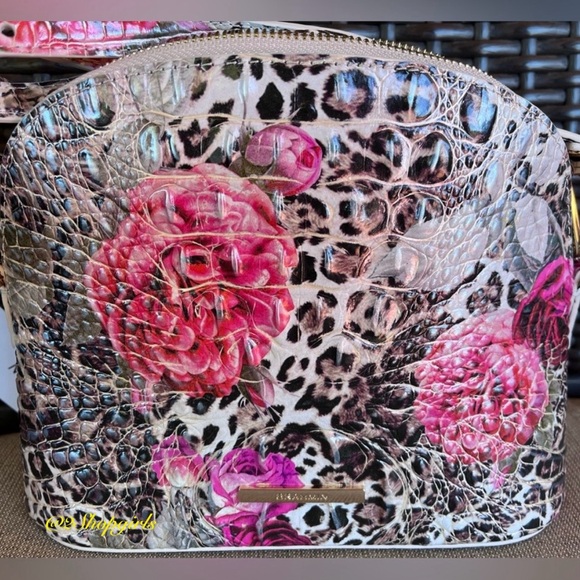 Brahmin | Bags | Nwt Brahmin Small Georgina Ermine Floral Melbourne ...